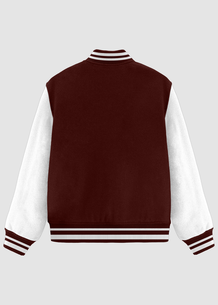 Maroon Varsity Jacket – TeeTalkies